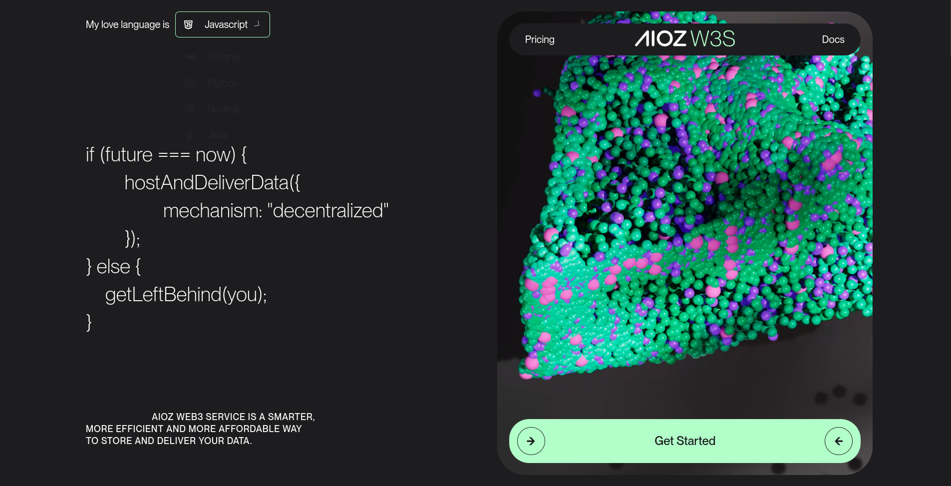 Create An Account – AIOZ Storage Docs